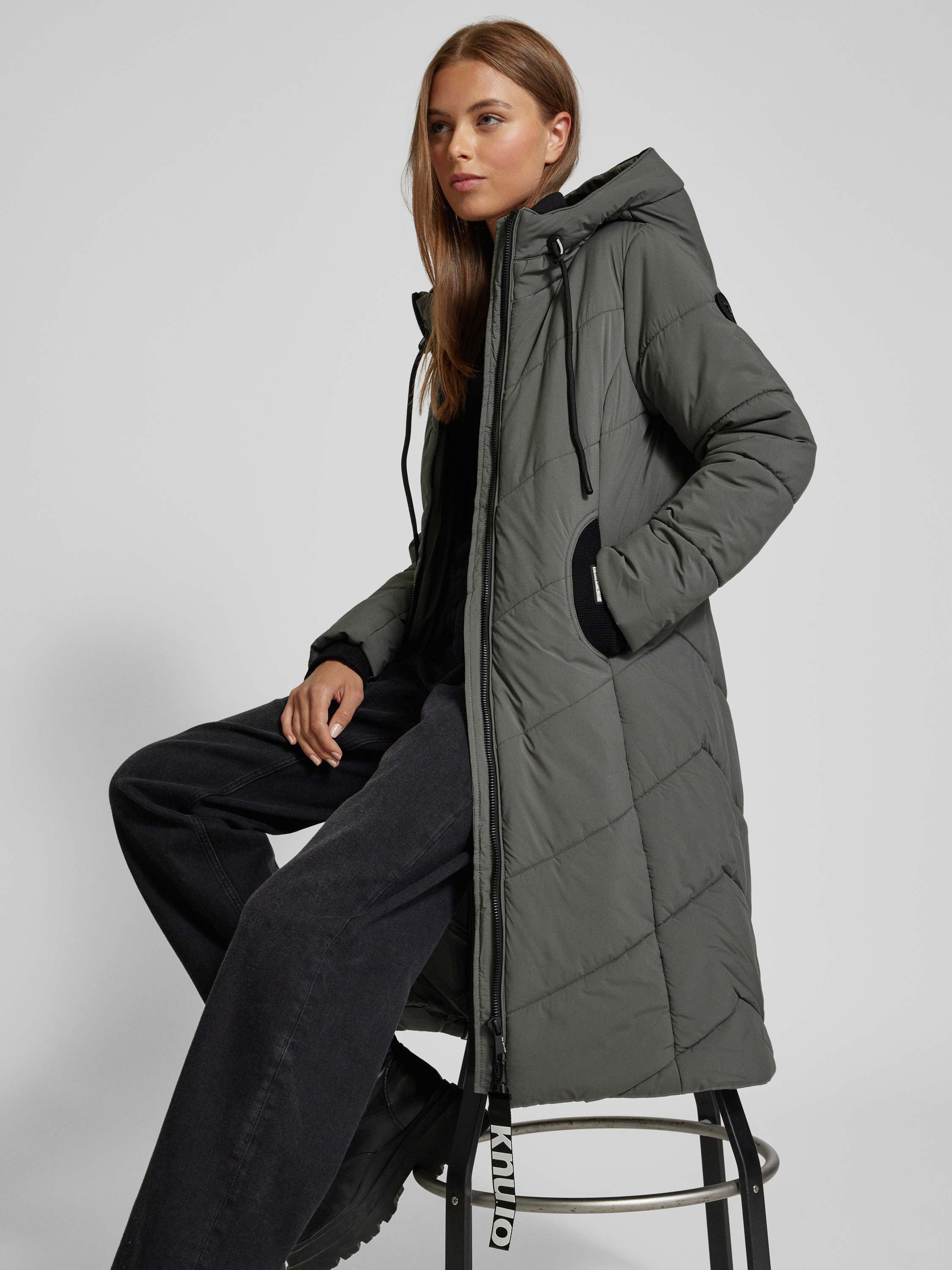 khujo Parka mit Zweiwege-Reißverschluss Modell 'ARIBAY4 LIGHT' (blau ...