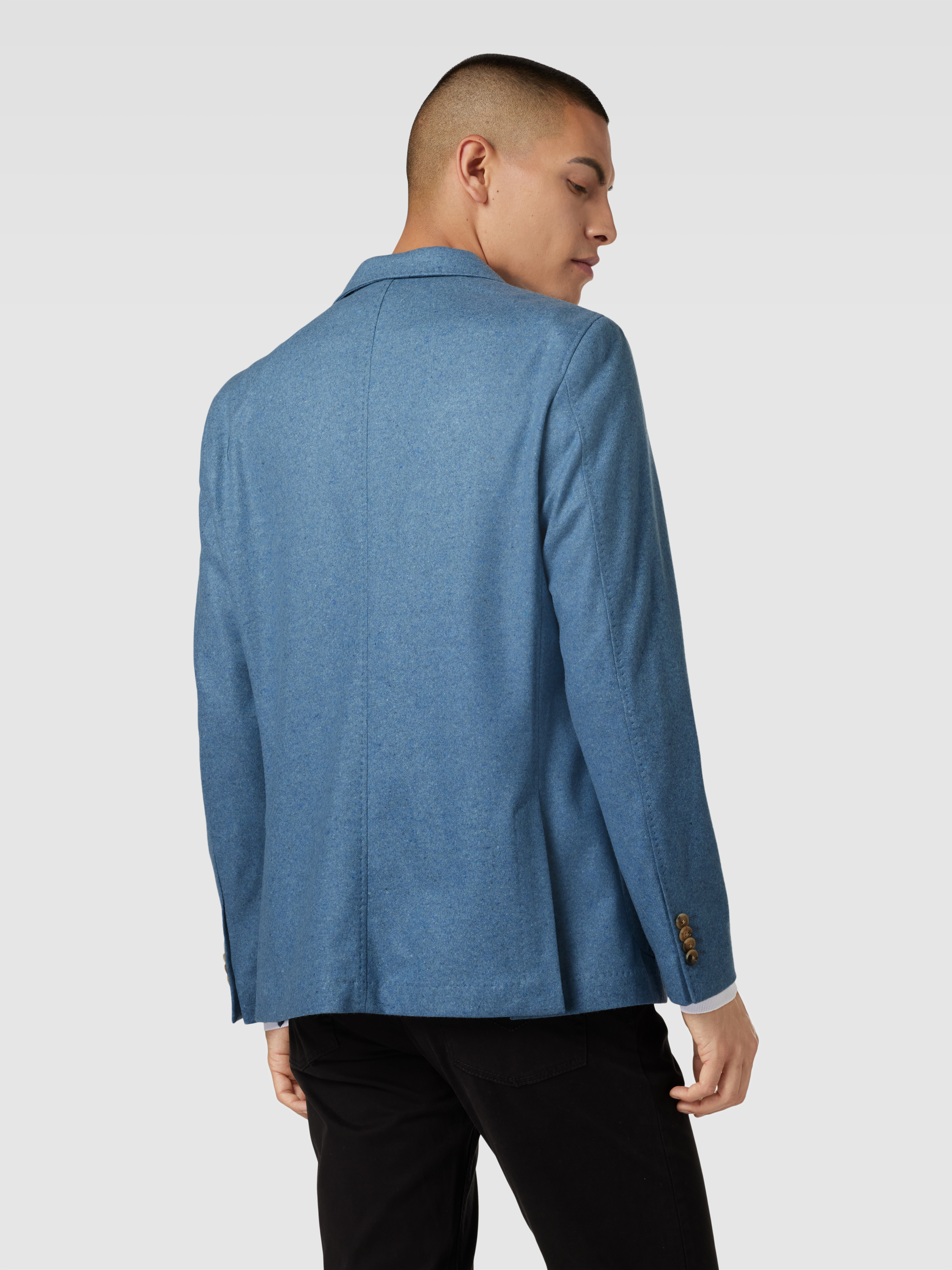 Windsor 2-Knopf-Sakko mit Eingrifftaschen Modell 'Giro' (hellblau) online kaufen