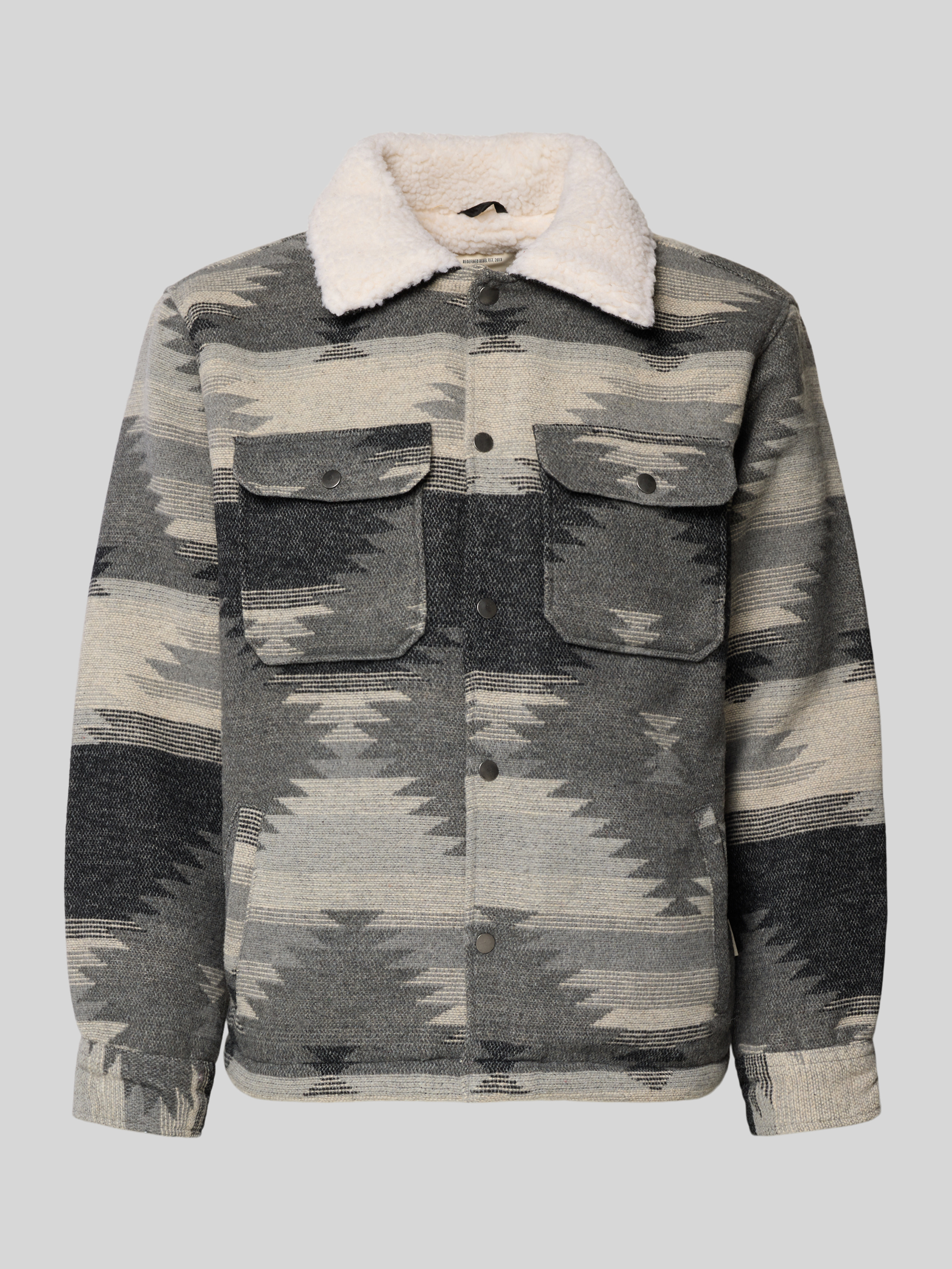 Kup online Redefined Rebel Kurtka z wykładanym kołnierzem i kieszeniami ...