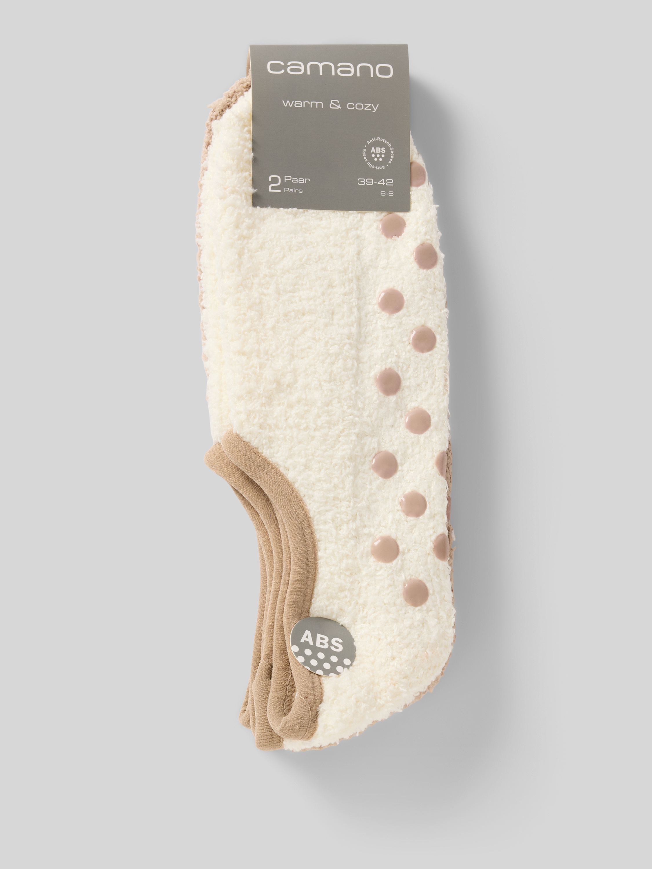 camano Sneakersocken mit Stretch-Anteil im 2er-Pack (sand) online kaufen