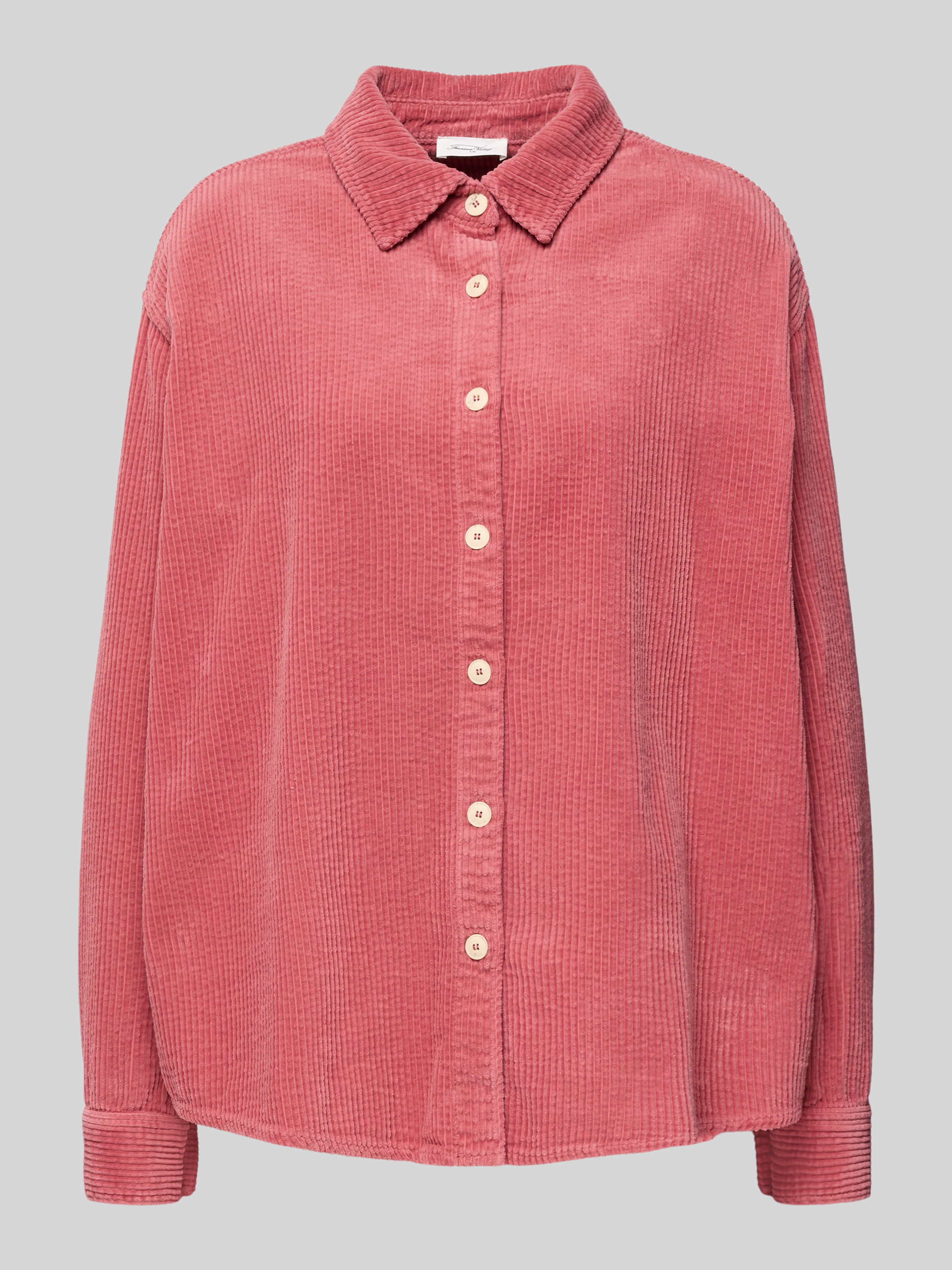 American Vintage Hemdbluse mit Knopfleiste Modell 'PADOW' (altrosa ...