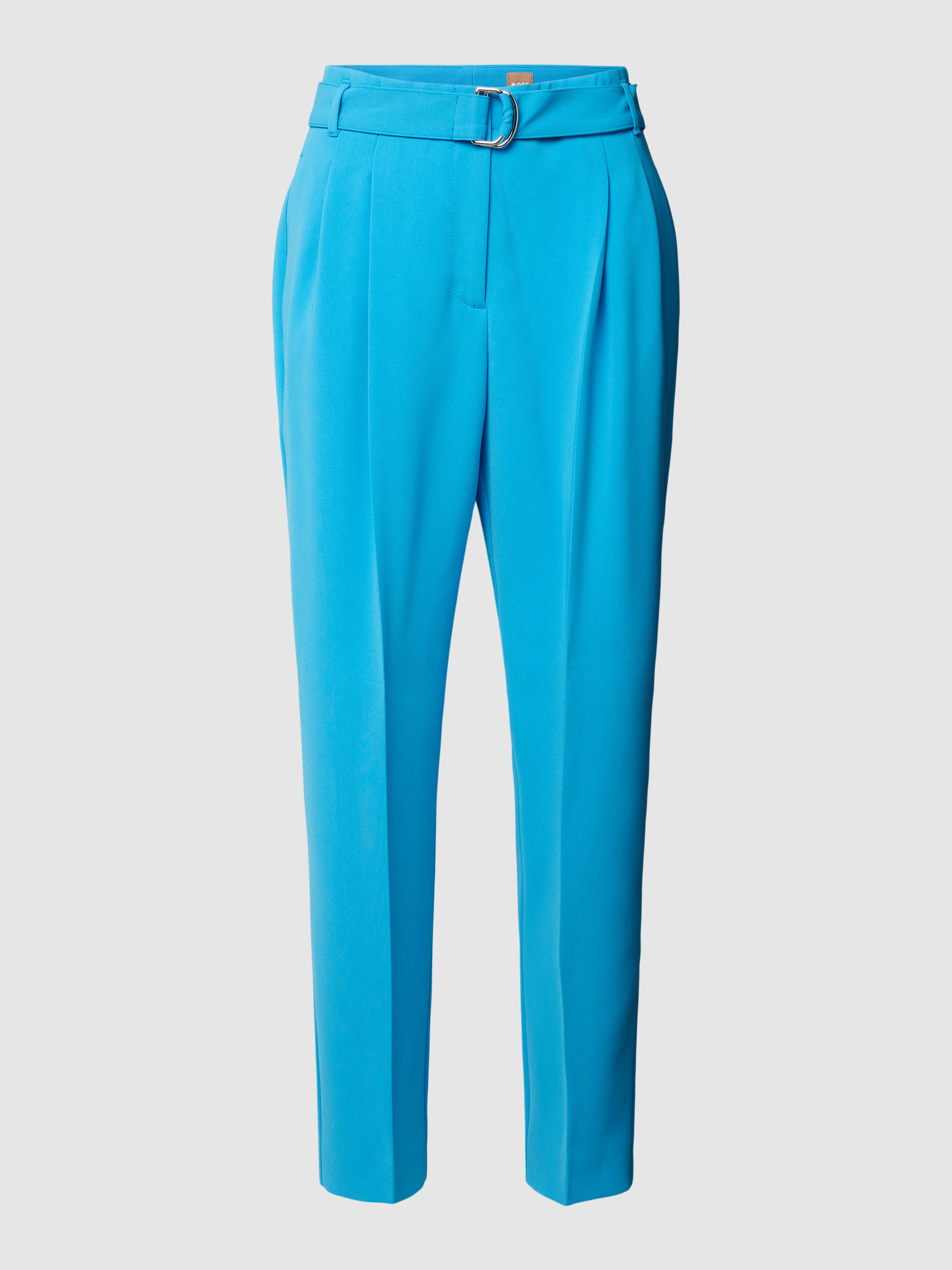 BOSS Stoffhose mit Gürtel Modell 'Tapiah' (royal) online kaufen