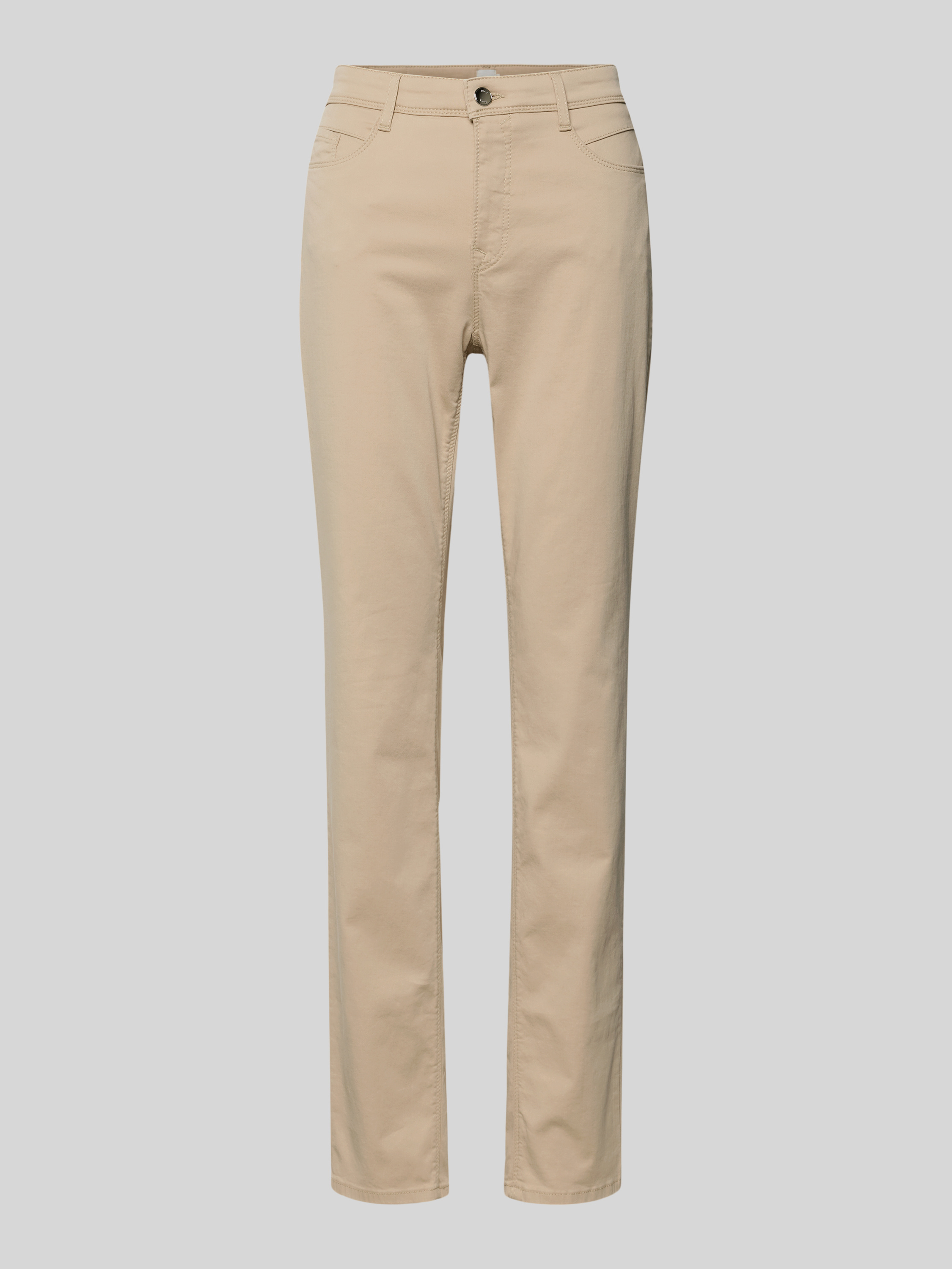 Brax Flared fit jeans met lyocell, model 'Mary' in beige online kopen | P&C
