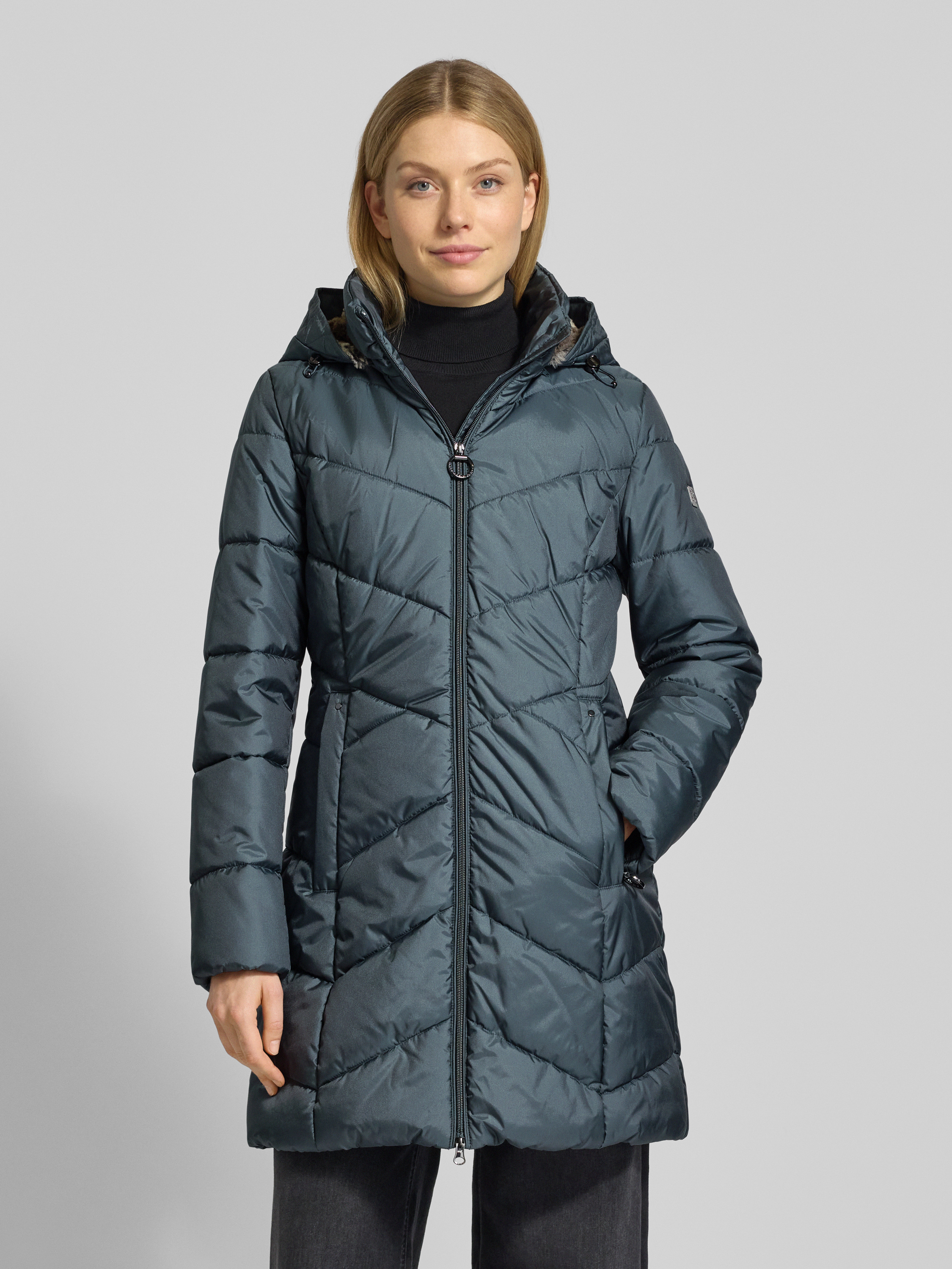 Betty Barclay Steppmantel mit Zweiwege-Reißverschluss (bleu) online kaufen