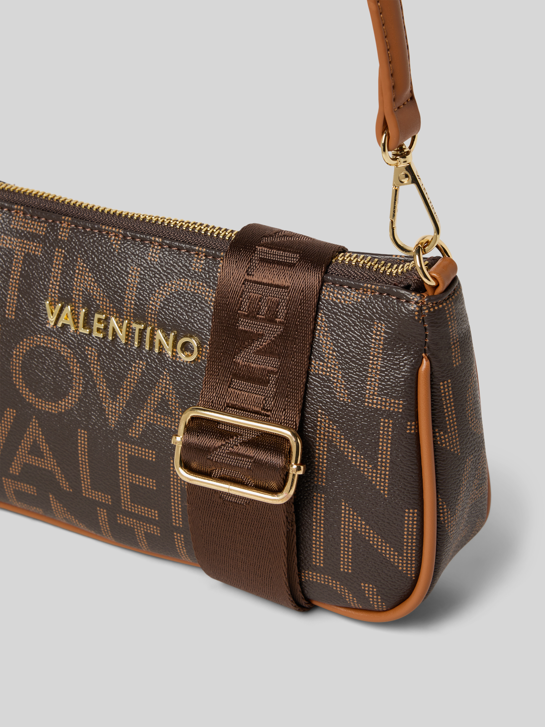 Valentino Bags Shoulder Bag in Leder-Optik Modell 'Regina' (mittelbraun ...