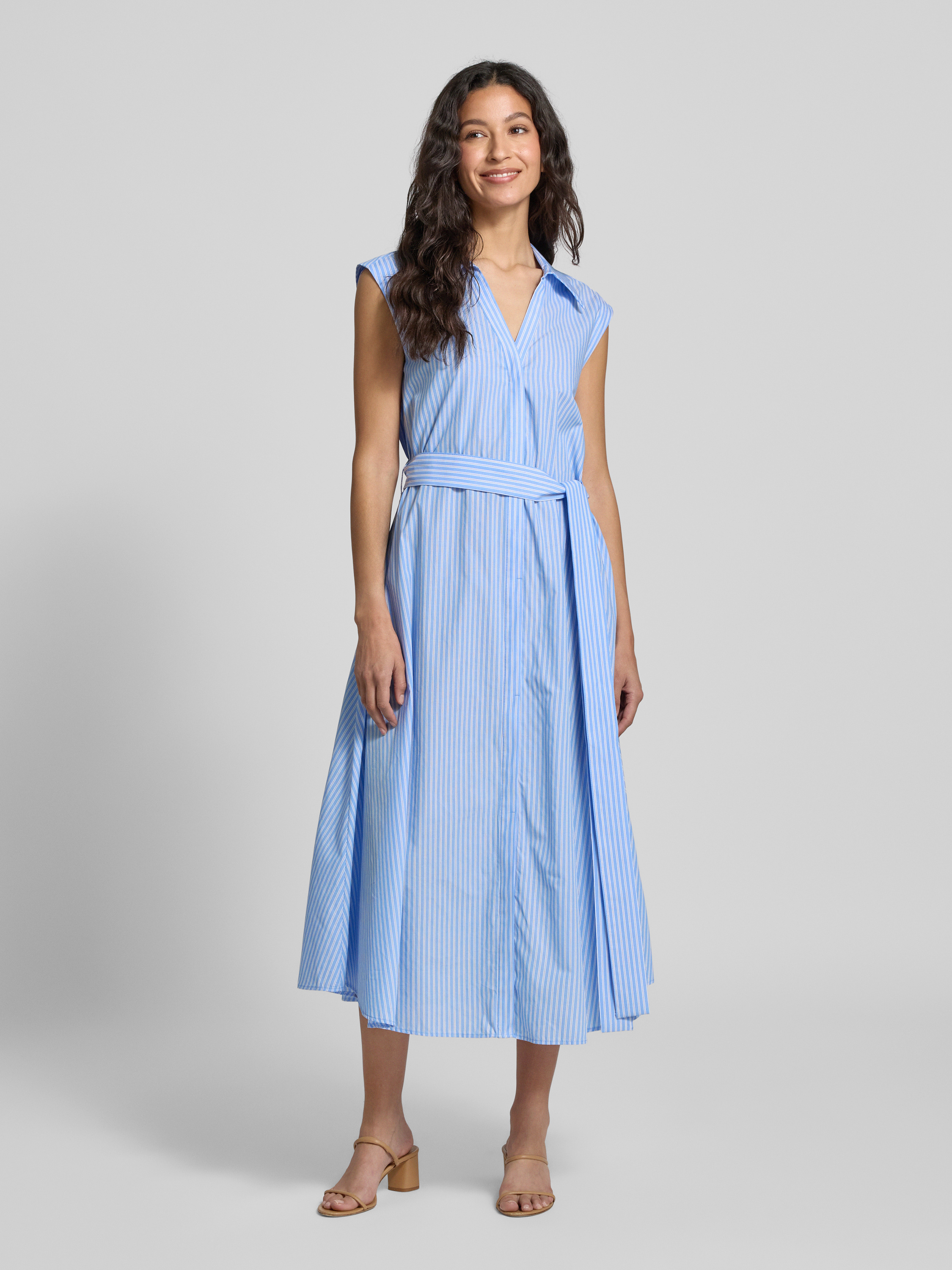 Milano Italy Midikleid mit Taillengürtel (marine) online kaufen