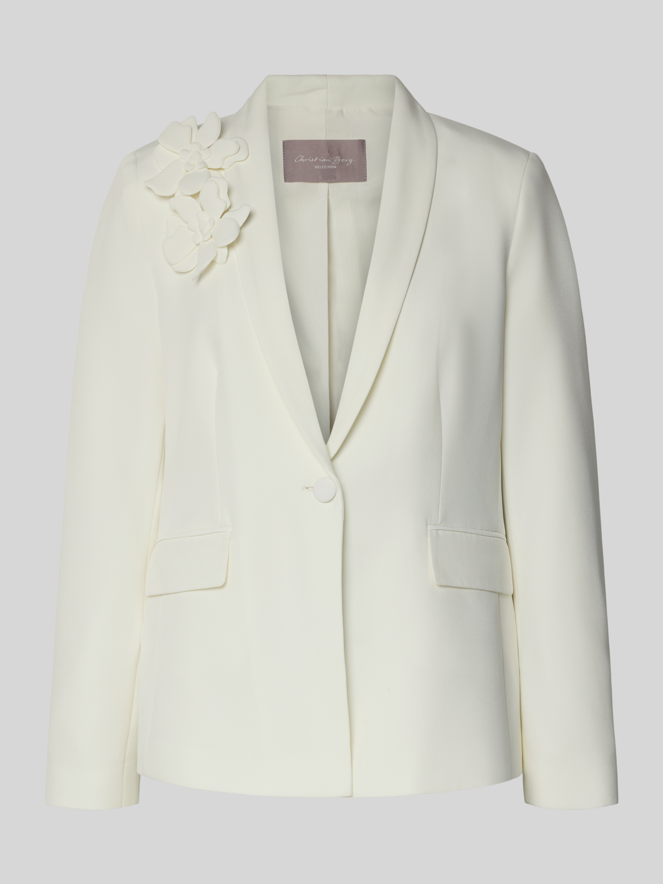 Christian Berg Woman Selection Regular Fit Blazer mit floralen ...
