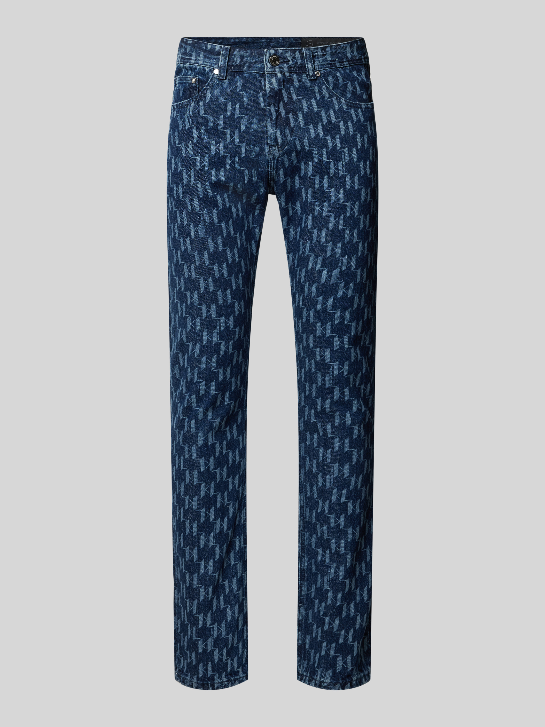 Karl Lagerfeld Regular Fit Jeans mit Allover-Muster (jeansblau) online ...