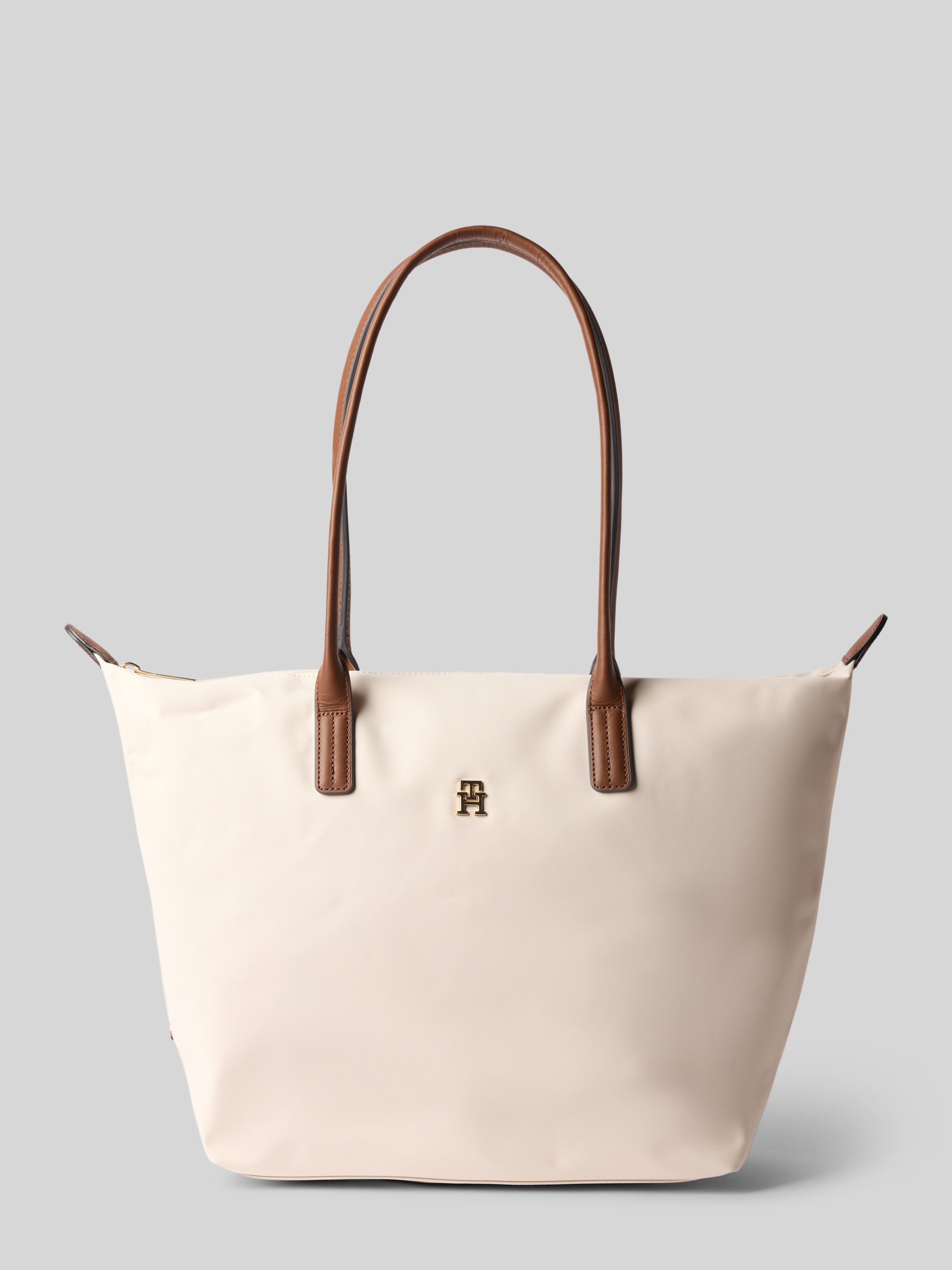 Tommy Hilfiger Shopper mit Leder-Details Modell 'POPETTE' (ecru) online ...