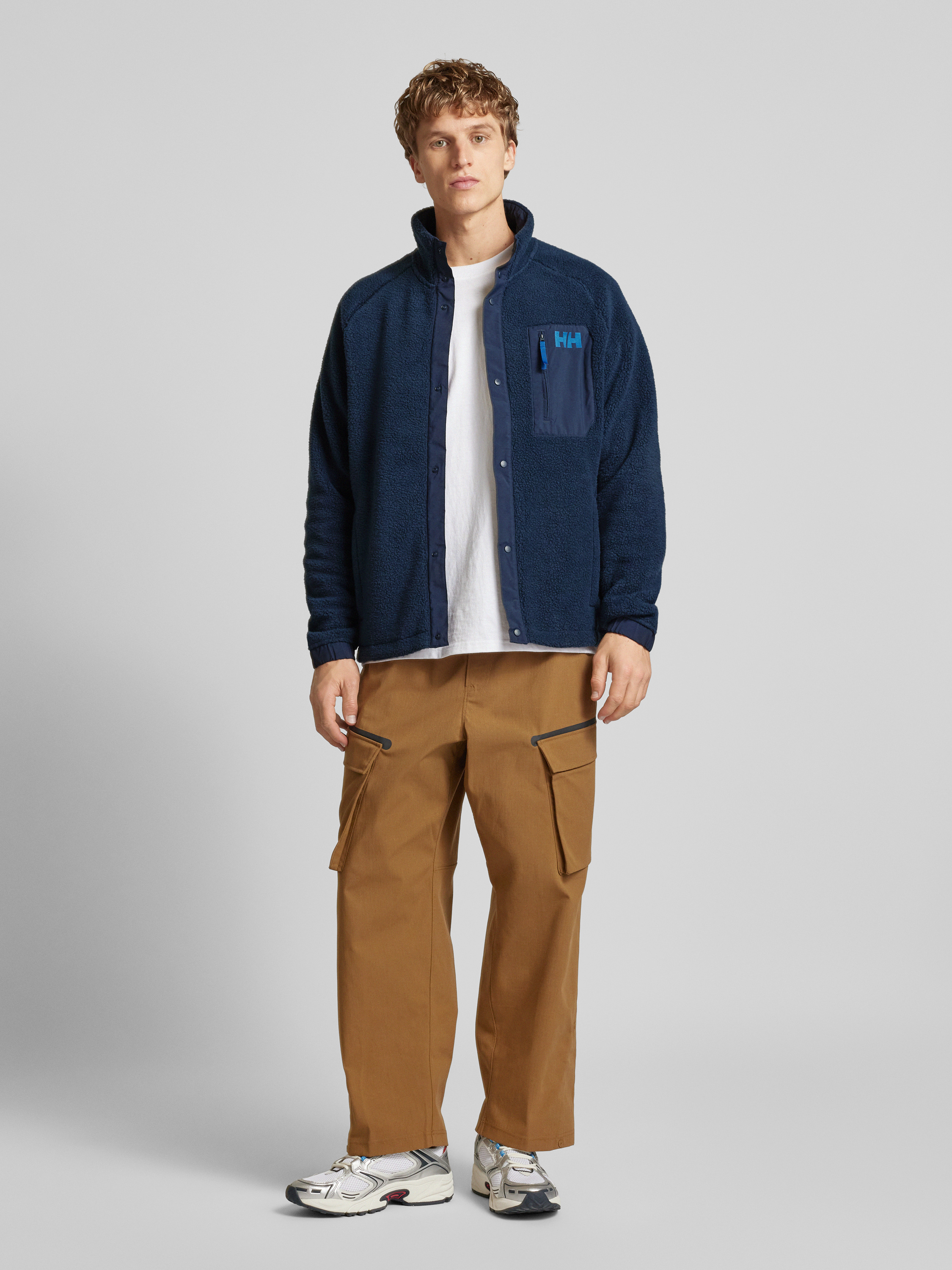 Helly Hansen Fleecejacke mit Label-Stitching Modell 'Panorama Pile Snap ...