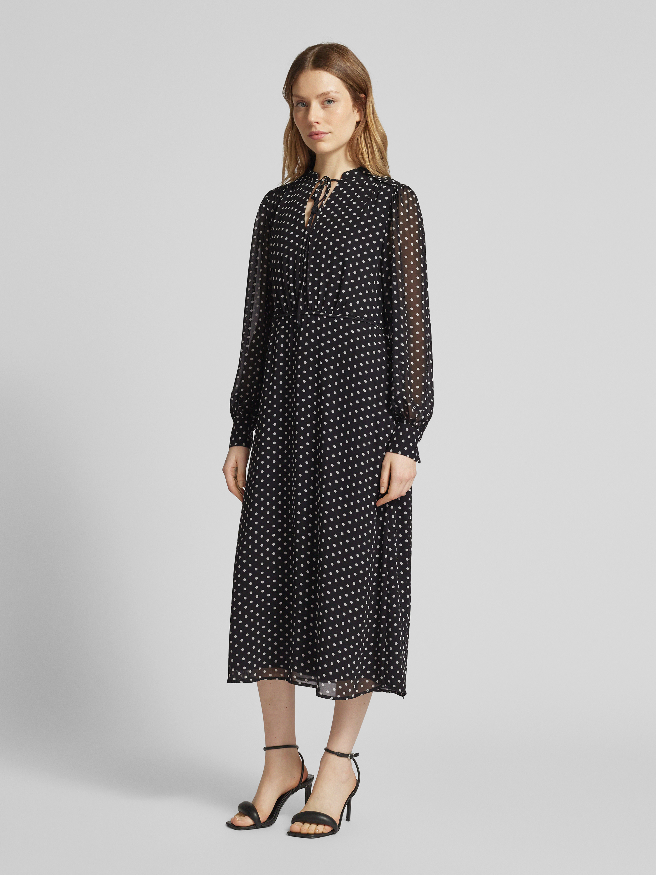 Christian Berg Woman Selection Midikleid mit Schlüsselloch-Ausschnitt ...