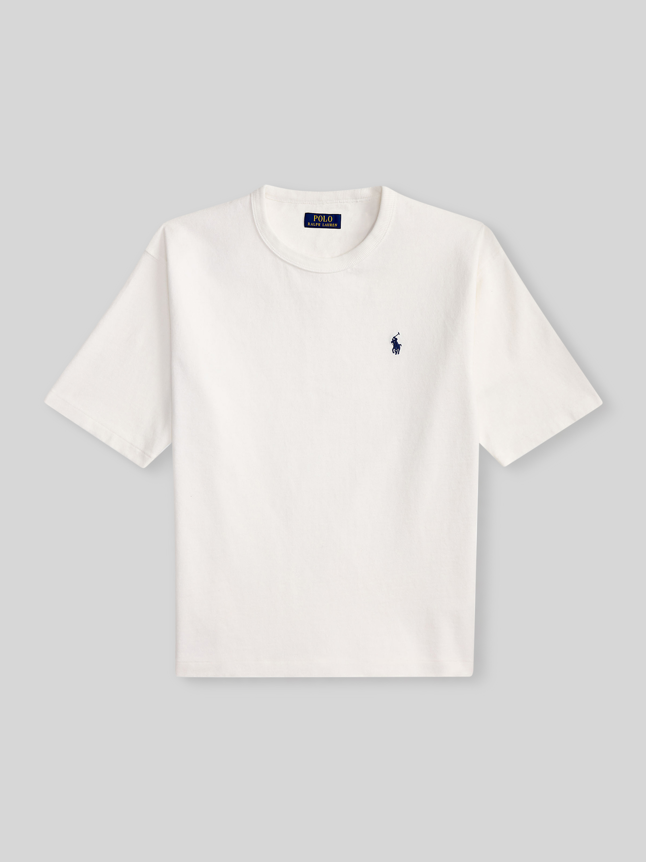 Polo Ralph Lauren Regular Fit T-Shirt aus reiner Baumwolle (weiss ...