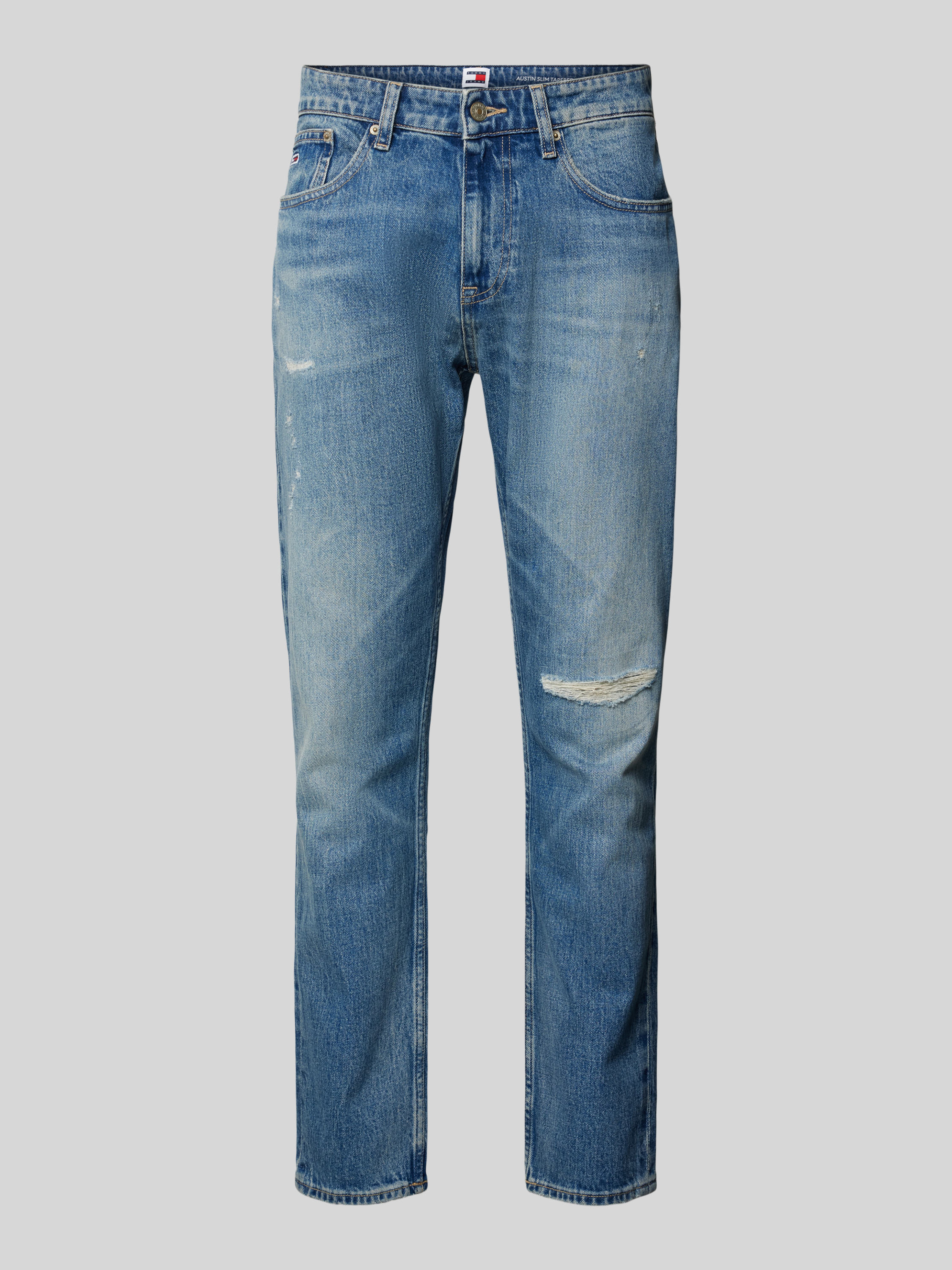 Tommy Jeans Slim Tapered Fit Jeans im 5-Pocket-Design Modell 'AUSTIN ...