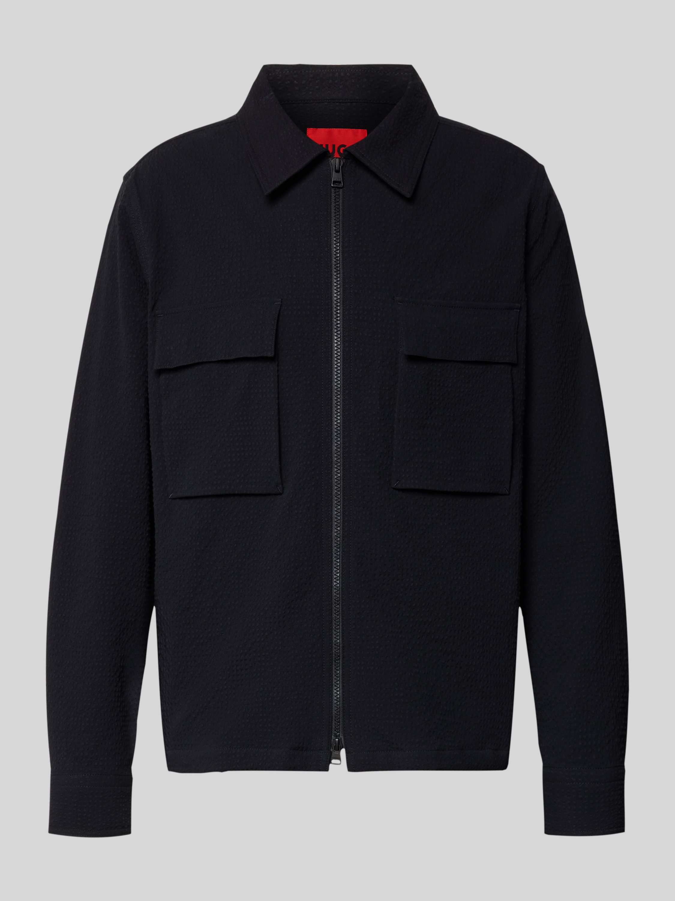 HUGO Regular Fit Overjacket aus Baumwoll-Mix Mondall 'ESELIO' (black ...