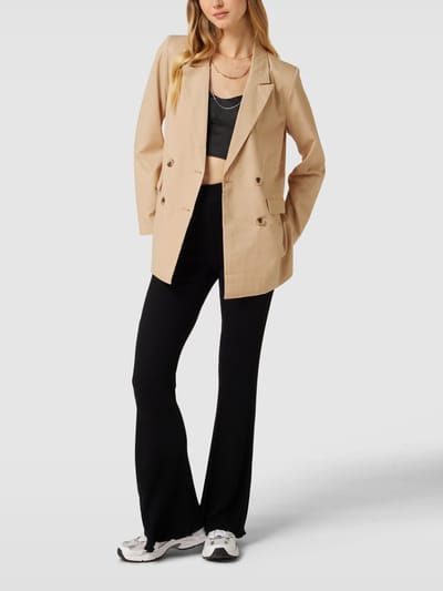 Pieces Blazer mit Reverskragen (sand) online kaufen