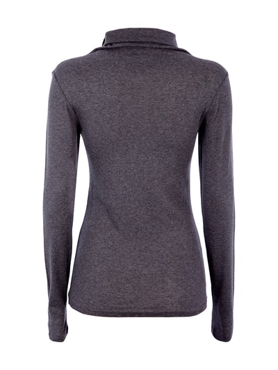 Marc O'Polo Longsleeve mit Rollkragen (dunkelgrau meliert) online kaufen