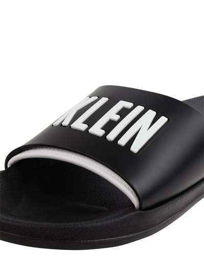 CK Calvin Klein Slides mit Logo-Applikation (black) online kaufen
