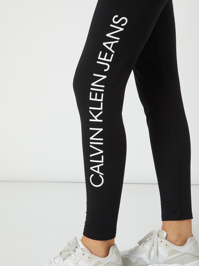 Calvin Klein Jeans Leggings mit Logo Print Calvin Klein Jeans x P C black online kaufen