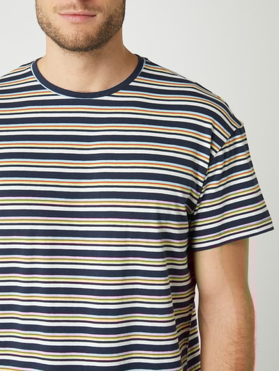 Casual Friday T-Shirt mit Streifenmuster Modell 'Timo' (marineblau ...