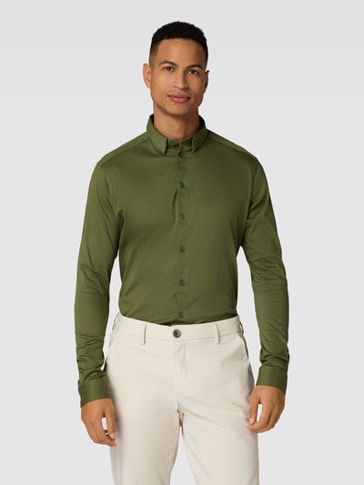 MOS MOSH Business-Hemd mit Kentkragen Modell 'Marco' (khaki) online kaufen