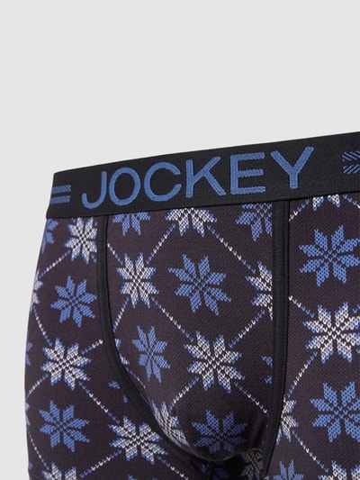 Jockey Trunks mit Allover-Muster (dunkelblau) online kaufen