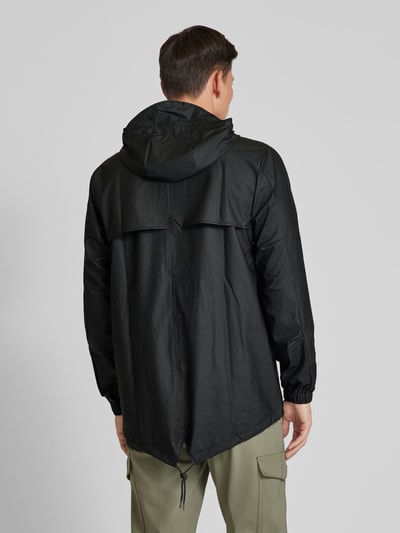 RAINS Jack met klepzakken, model 'Fishtail' in zwart online kopen | P&C