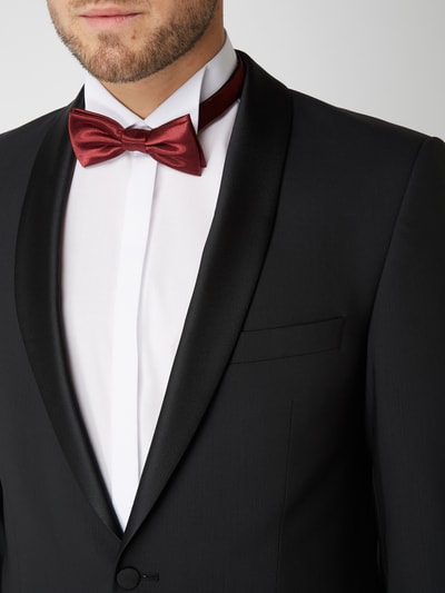 Montego Vorgebundene Fliege mit verstellbarer Kragenweite (bordeaux rot ...