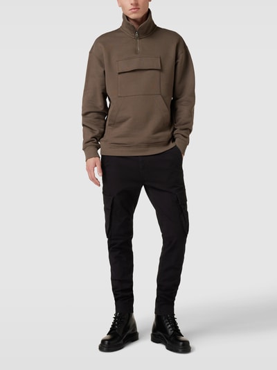 Calvin Klein Jeans Cargohose Mit Label Details Black Online Kaufen