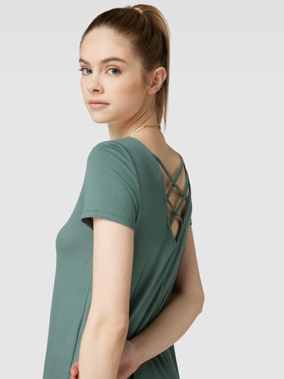 Kup online Only Sukienka mini z wycięciami z tyłu model ‘BERA’ (limonkowy)