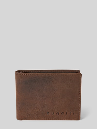 bugatti Lederportemonnaie mit Label-Prägung Modell 'Luca' (mittelbraun ...