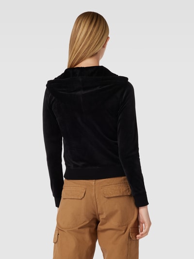 Juicy Couture Sweatjacke mit Reißverschluss Modell 'ROBERTSON' (black) online kaufen