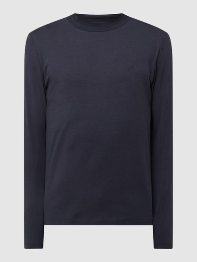 HECHTER PARIS Longsleeve mit Stehkragen (dunkelblau) online kaufen