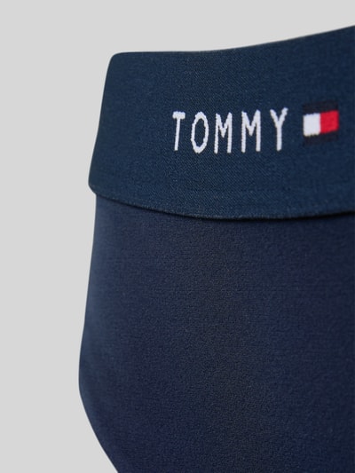 TOMMY HILFIGER Bikini Slip mit elastischem Bund mit Label-Print ...
