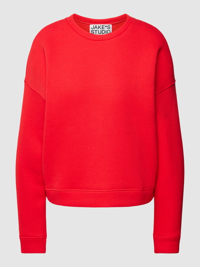 Jake*s Studio Women Sweatshirt mit Runhalsausschnitt (rot) online kaufen