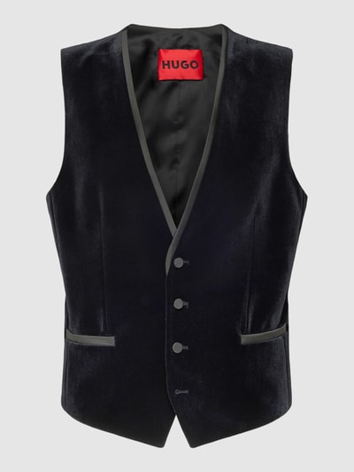 HUGO Gilet met steekzakken in zwart online kopen | P&C