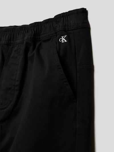 Calvin Klein Jeans Cargohose Mit Label Details Black Online Kaufen