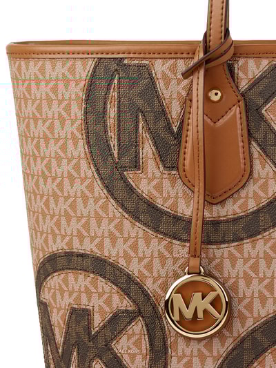 MICHAEL Michael Kors Shopper mit Logo Muster Modell Eva beige online kaufen