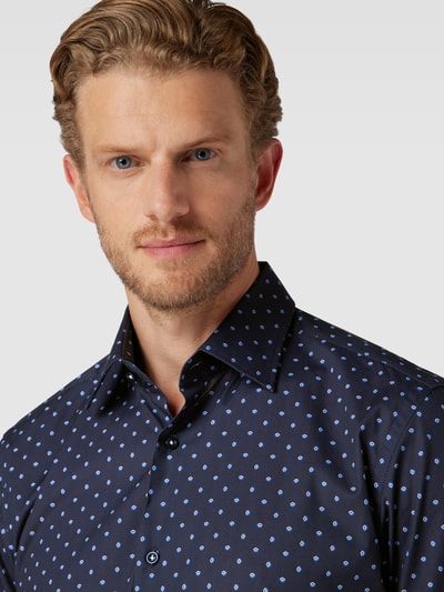 BOSS Regular fit zakelijk overhemd met kentkraag, model 'Joe' in bleu ...