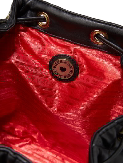 Love Moschino Rucksack mit Steppmuster (black) online kaufen