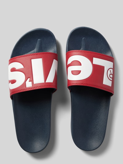 Levi's® Slides mit Label-Print Modell 'JUNE' (rot) online kaufen
