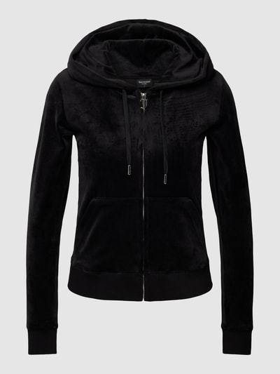 Juicy Couture Sweatjacke mit Reißverschluss Modell 'ROBERTSON' (black) online kaufen