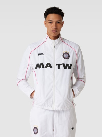 REVIEW X MATW Trainingsjacke mit Statement-Print - MATW x REVIEW Drop ...