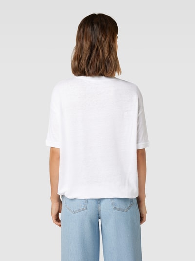 Brax T-Shirt mit Label-Applikation Modell 'CANDICE' (weiss) online kaufen