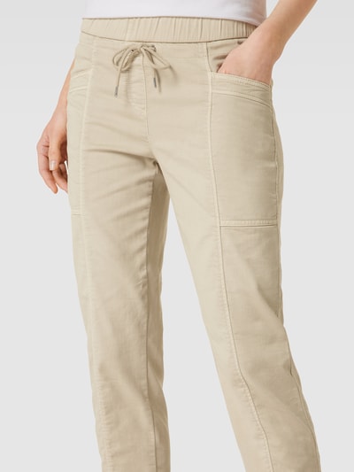 Toni Dress Joggingbroek in denimlook, model 'SUE' in beige online kopen ...