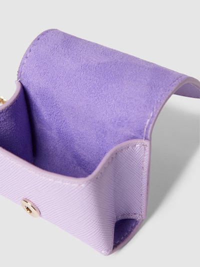 Guess In-Ear-Kopfhörer Case mit Label-Applikation (flieder) online kaufen