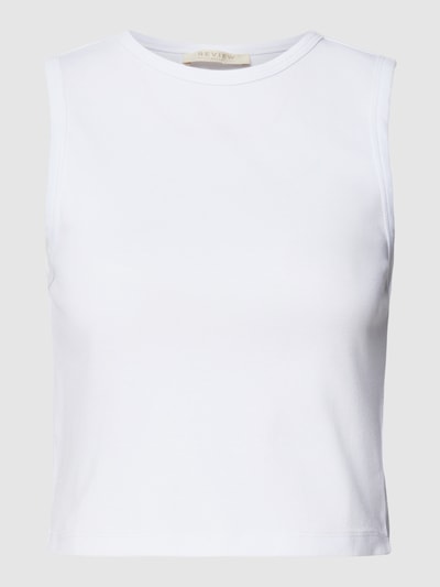 Review Basic tanktop in wit online kopen | P&C