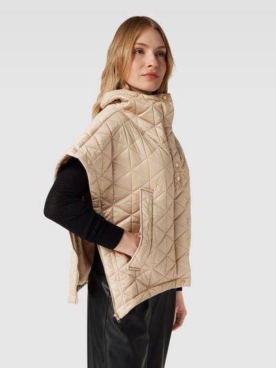 Copenhagen Muse Steppweste mit Reißverschluss Modell 'NET-CAPE' (khaki ...