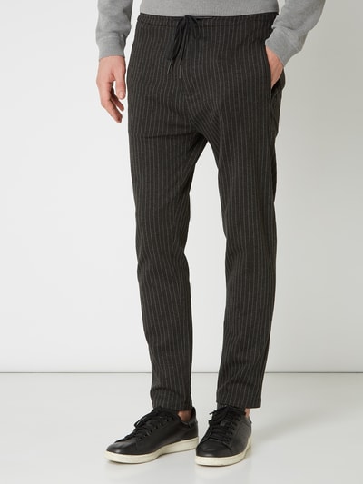 Drykorn Broek met elastische band in zwart online kopen | P&C