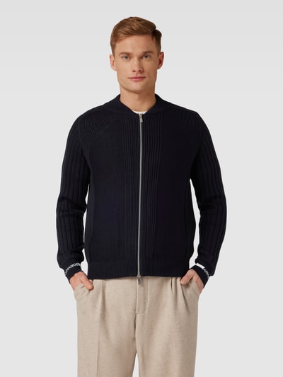 ARMANI EXCHANGE Strickjacke mit Stehkragen (dunkelblau) online kaufen