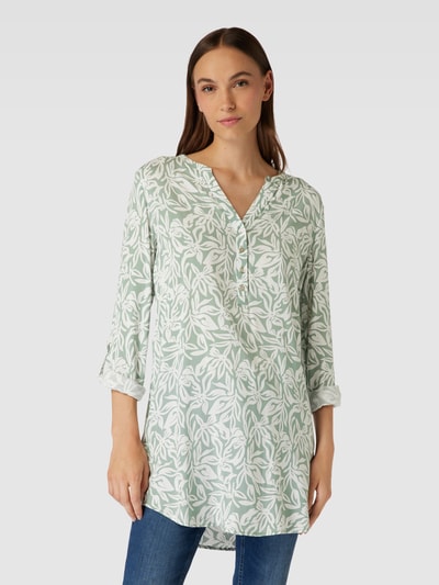 Montego Tunika aus Viskose mit Allover-Muster (metallic tuerkis) online ...